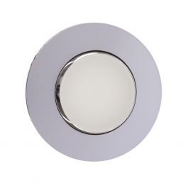 Cabinet Light 12-24V 2.5W Mini Recessed Chrome Tilt-able