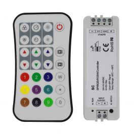 LED Digital RGB Controller 5-24V DC with RF Remote