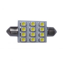 Festoon 37mm - 12 LED 12V