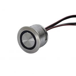 Round Rocker Switch Recessed 6A@250VAC
